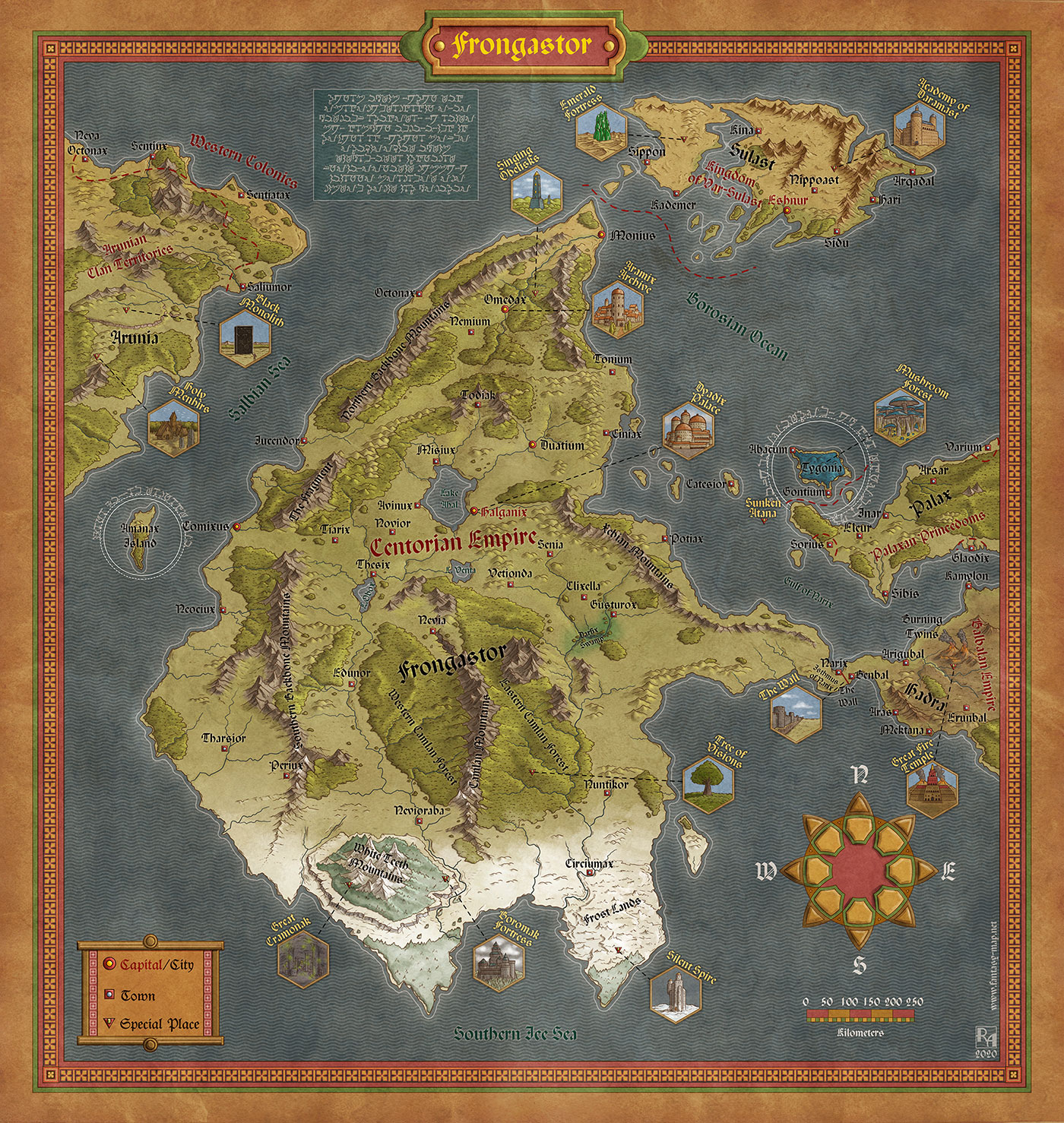 Fantasy Map | Portfolio